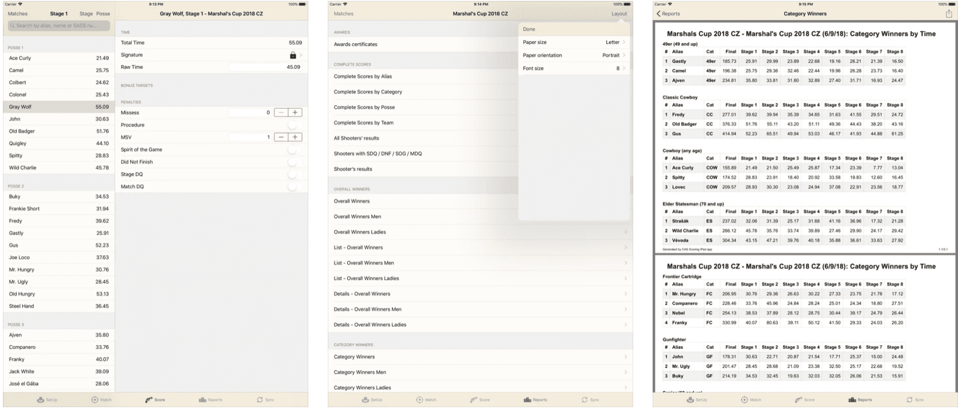 CAS Scoring Tutorial – Powder Creek Cowboys
